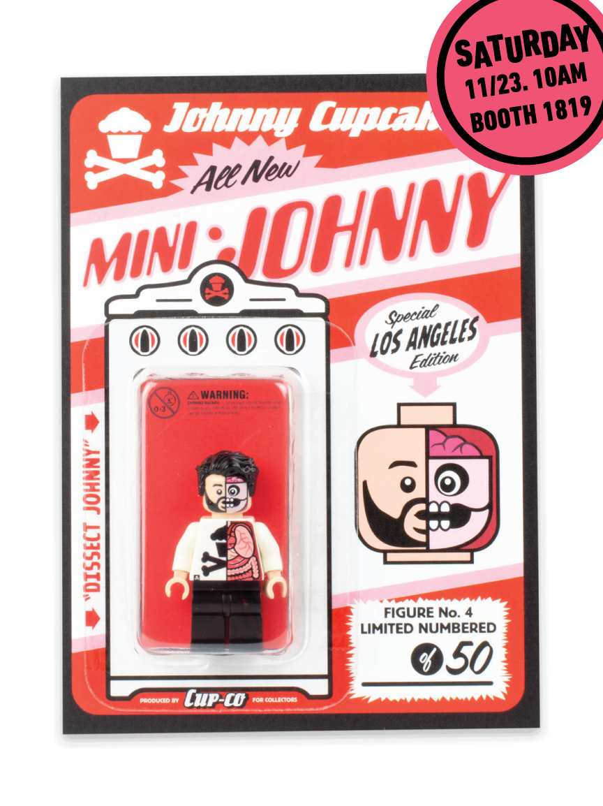 The Blot Says...: DCon 2019 Excusive Johnny Cupcakes LEGO Mini Figures ...