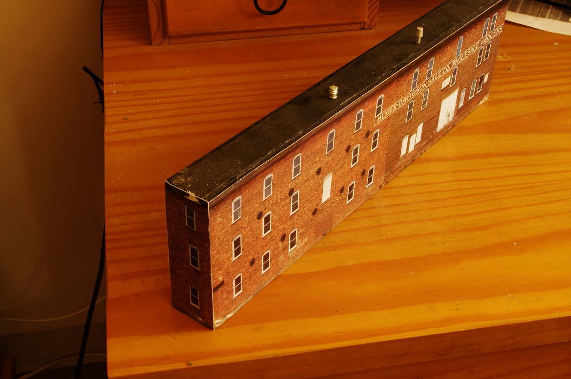 Model Railroad Miscellany: Kitbashing Building Flats