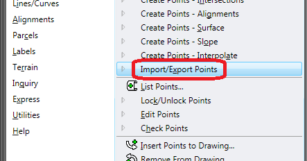 Tutorial autocad land desktop 2009,cara memasukan point kedalam autocad ...