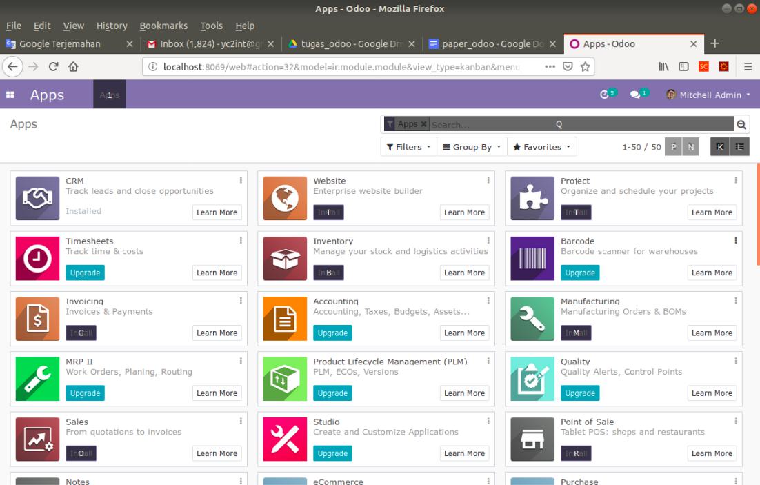Memulai dan Mengenal Modul Aplikasi Odoo ERP ~ ANAKKOMPUTER.COM