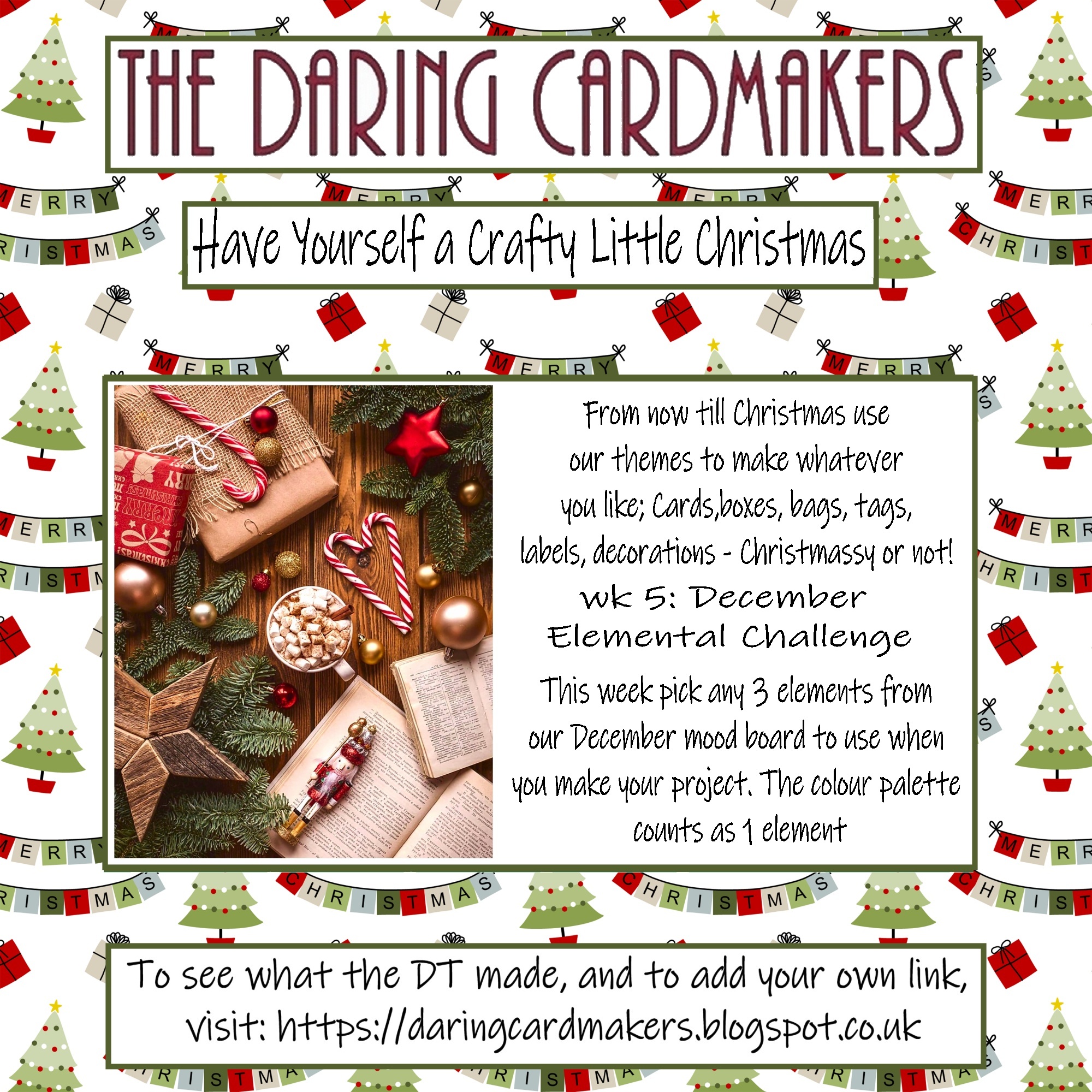 Daring Cardmakers: December Elemental Inspiration