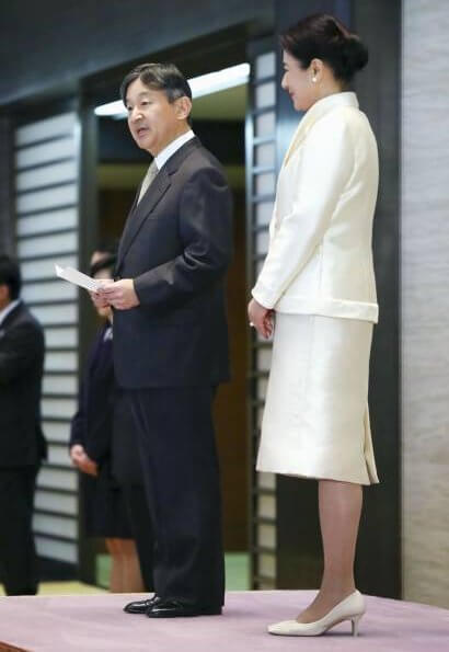 Empress Masako and Emperor Naruhito held a reception for Deaflympics ...