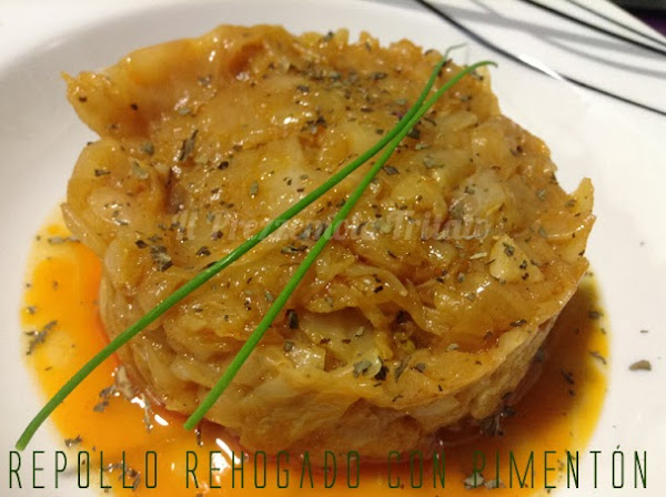 Repollo Rehogado con Pimentón de la Vera | Cocina