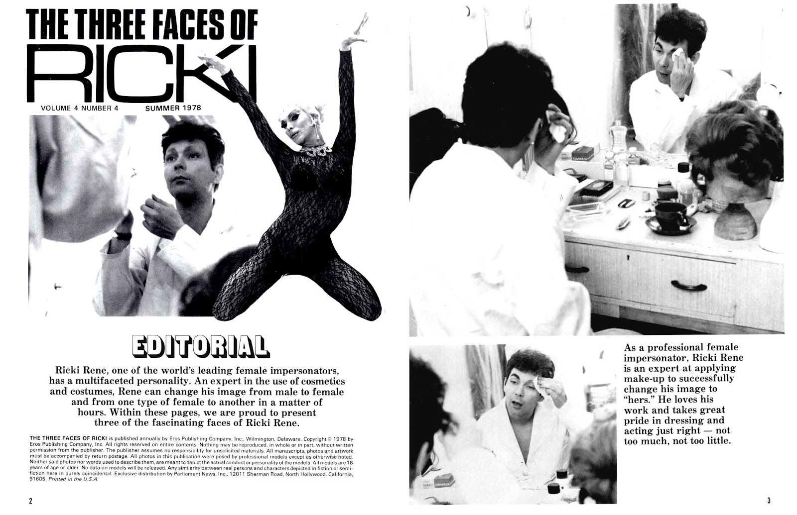 Lansure's Music Paraphernalia: RICKY RENÉE | Female Impersonator