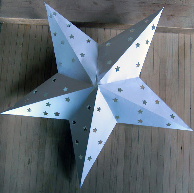 The Sincerest Form of Flattery: Paper Star Lanterns