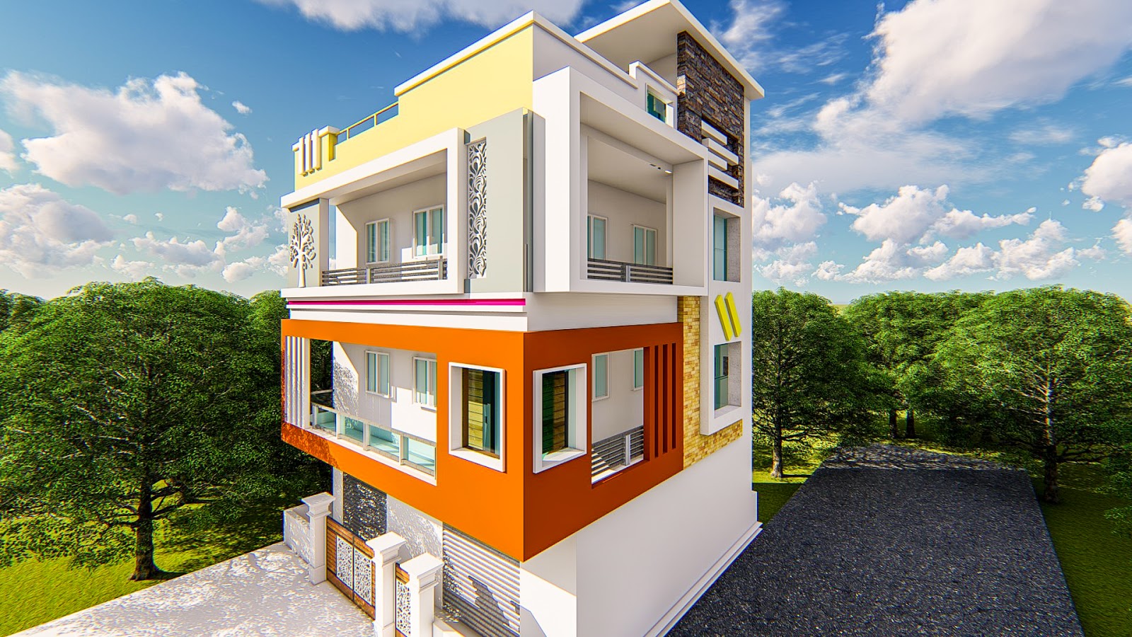 S3 Designs9 Best House Elevations Elevation Designs House Front s3-designs9-best-house-elevations-elevation-designs-house-front