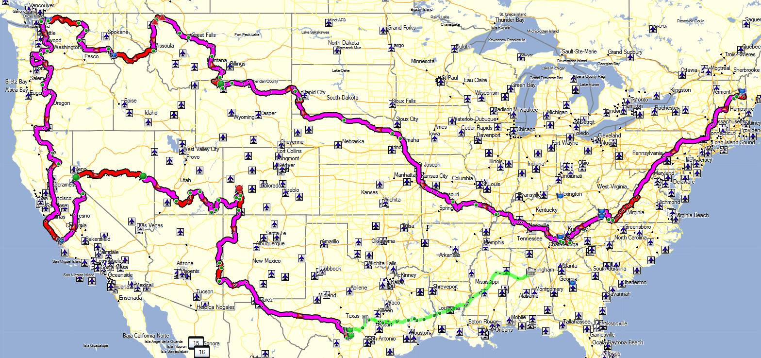 Top 15 Motorcycle Roads Challenge: Planning the Ride