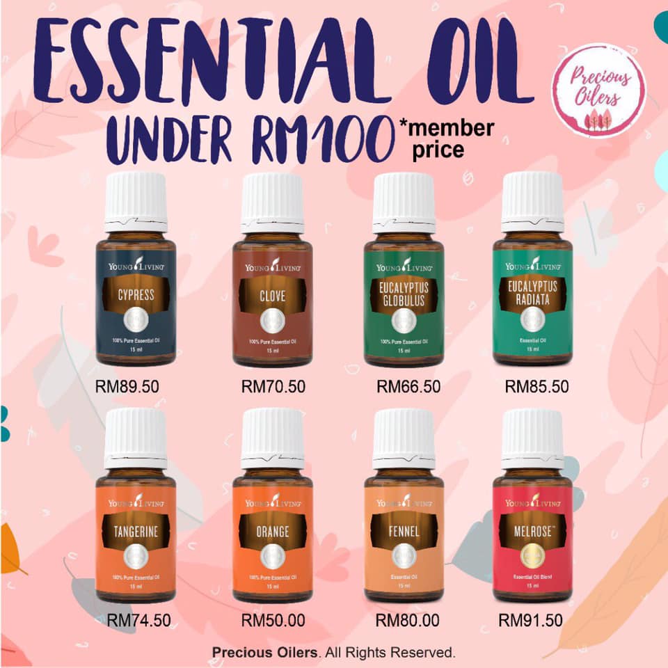 Essential Oils Bawah RM100. ~ YATIEJOI AND THE TRIPLE NHS