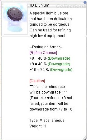...Rich Kid Herbert...: Crafting Upgrading Ores