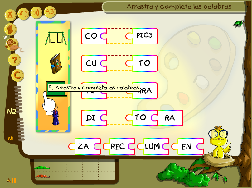 RECURSOS EDUCATIVOS: JUGANDO CON LAS PALABRAS