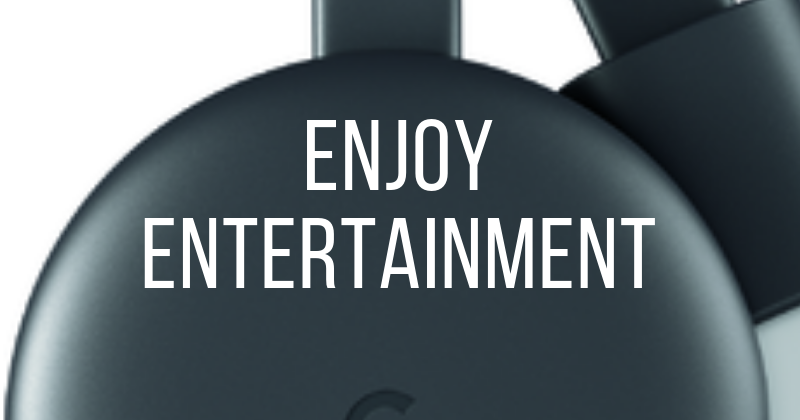 Enjoy Entertainment with Google Chromecast Streaming Media Player- See ...