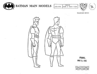 Living Lines Library: Batman (TV Series 1992–1995) - Model Sheets ...