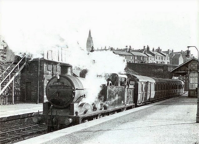 Steam Memories: N1 tank engine at Great Horton station