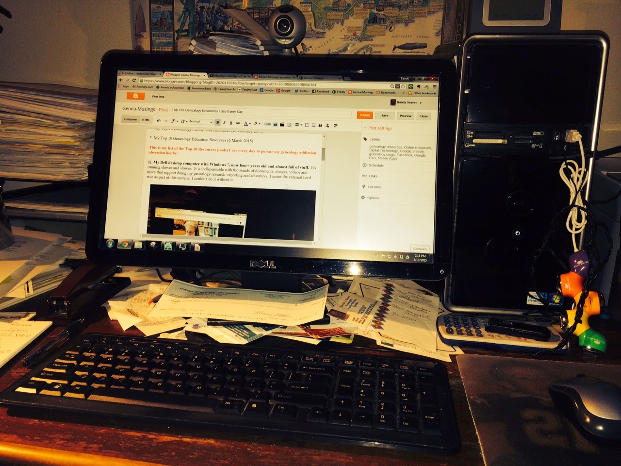 Genea-Musings: Top Ten Tools I Use For Genealogy Every Day