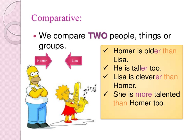 Let's learn English with Marcela: 4to Grado "Making Comparisons"