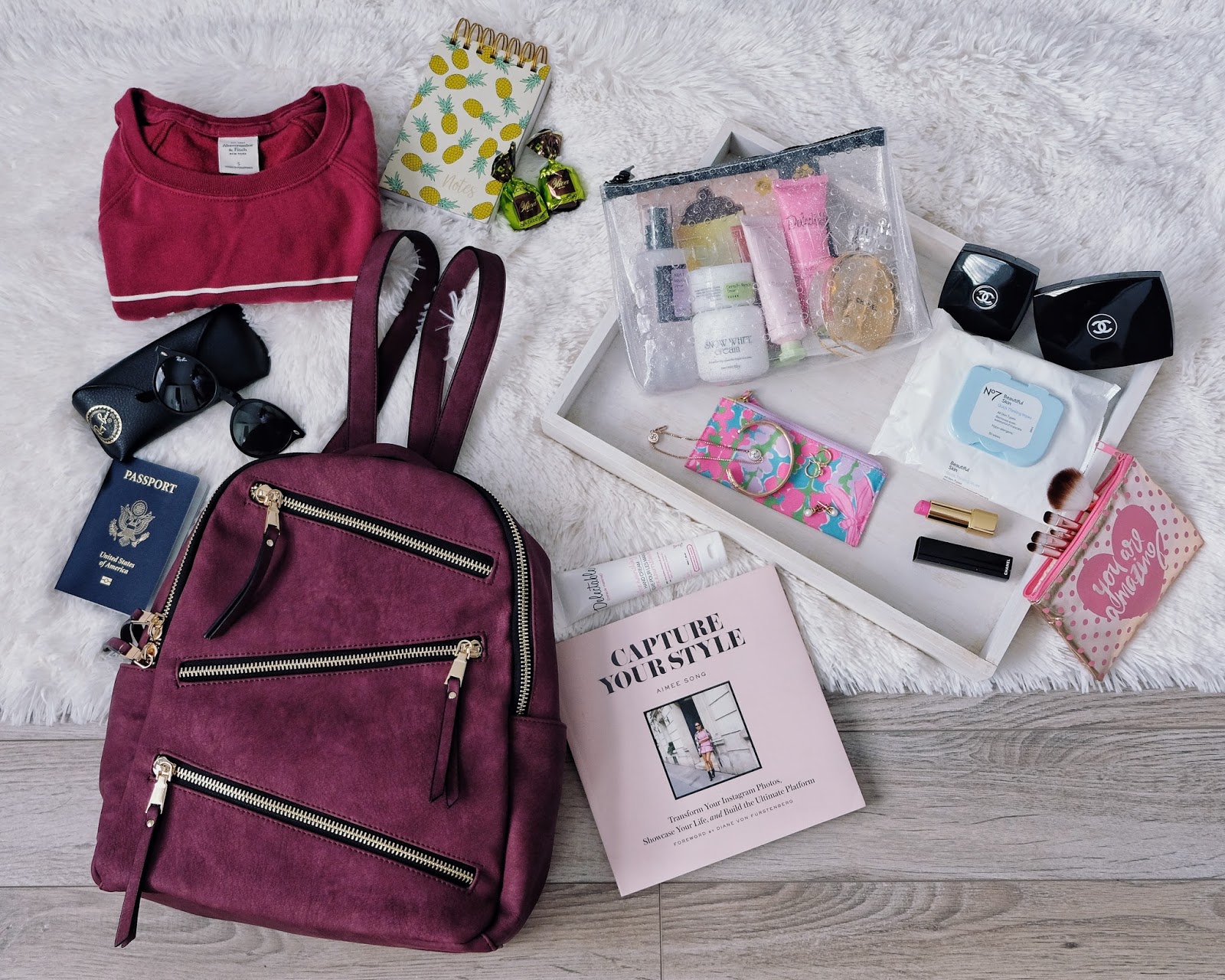 TRAVEL | What's inside my travel backpack? | BellAnachristie