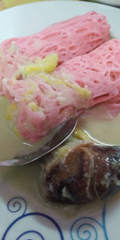namakucella: ROTI JALA PINKISH