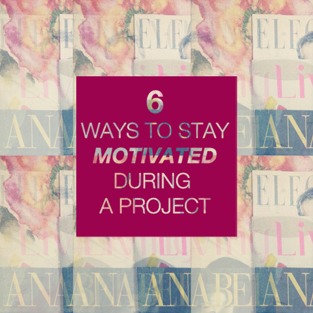 HAPPY BY: How to stay motivated during a project
