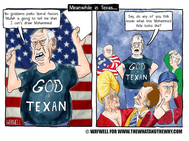 David Waywell: A cartoon about Texas