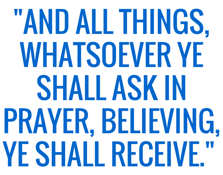 Hold Onto This Journey : Prayer, Believing and Receive