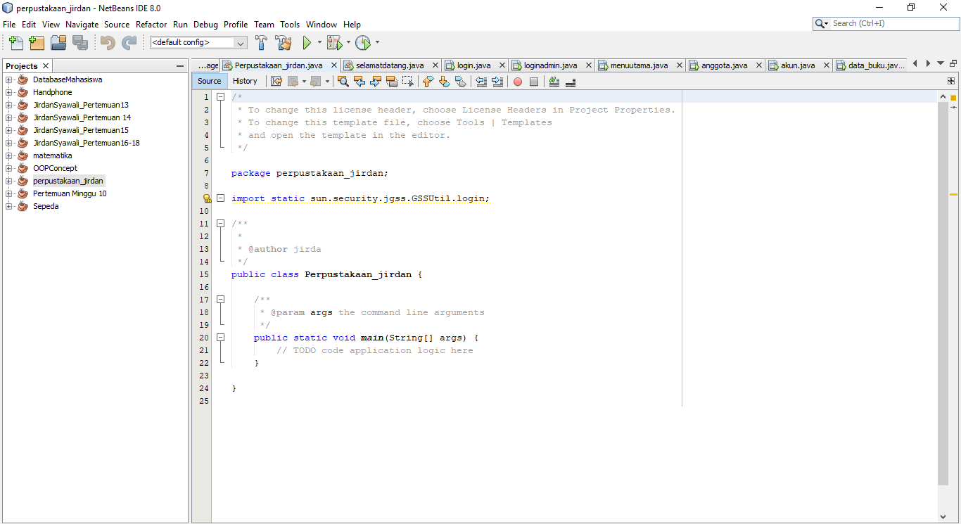 Cara Membuat Program Peminjaman Buku dengan Netbeans & XAMPP - UAS ...