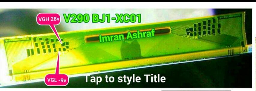 LED TV SUPPORT : COF Points Data Sheet