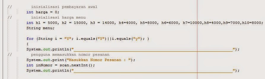 scatter dream: Tugas 5 - Implementasi Aritmatika - Kasir Sederhana ...