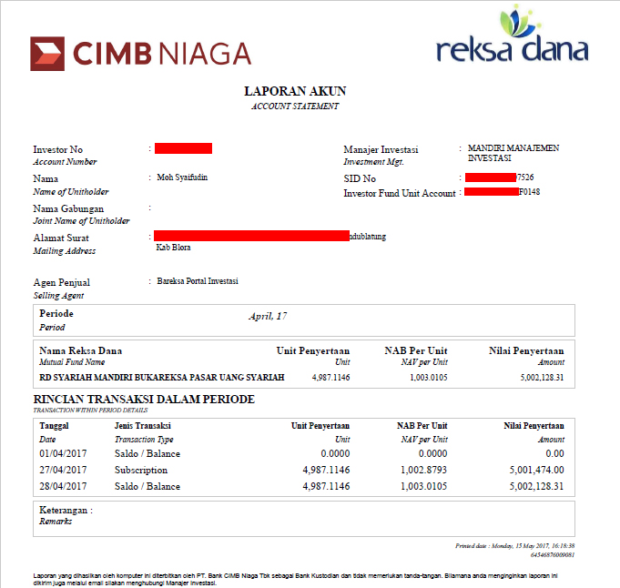 Investasi Reksa Dana Semakin Mudah di Bukareksa - Moh Syaifudin