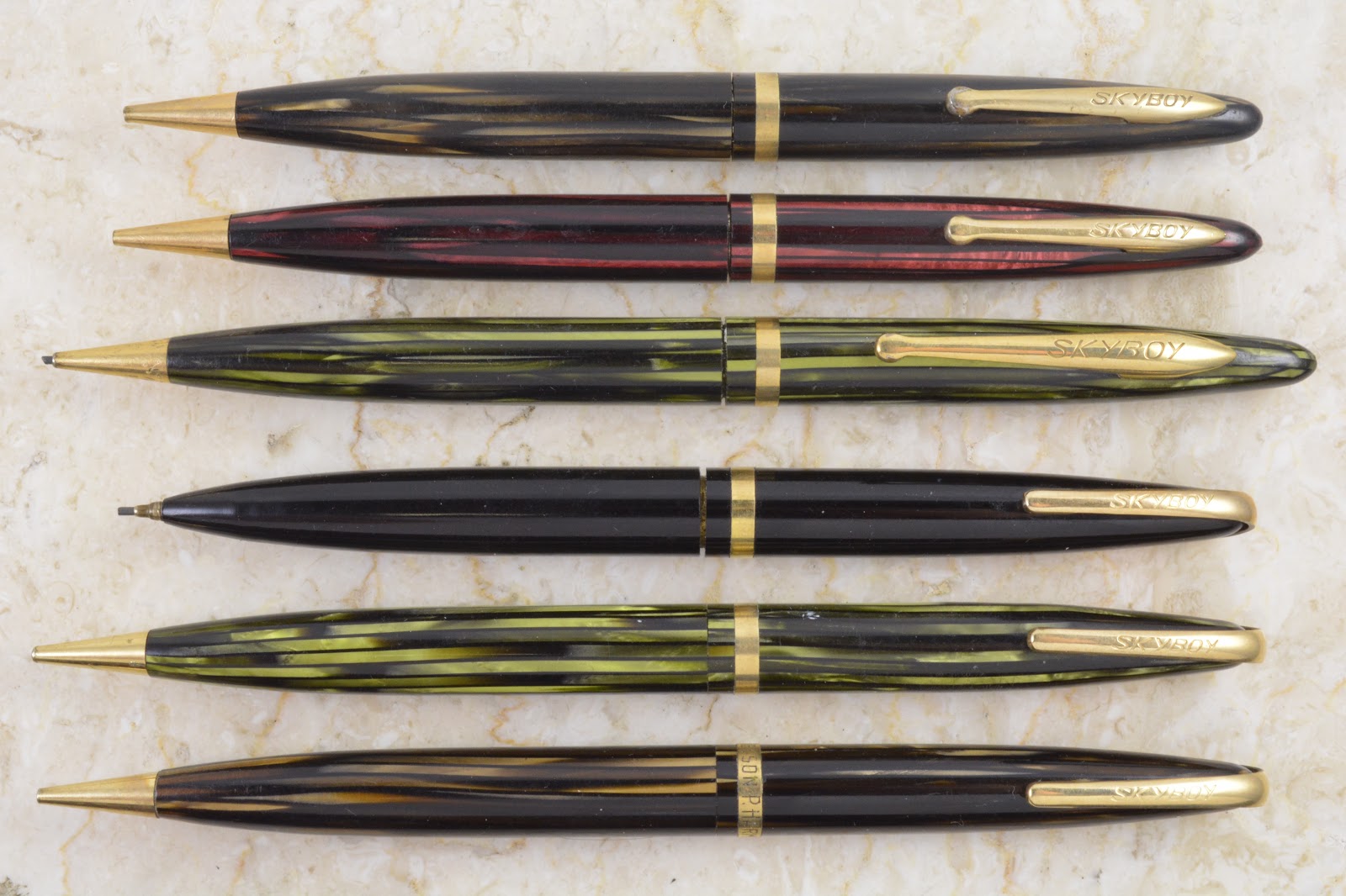 The Leadhead's Pencil Blog: The Strangest Skyboy (or Strangest Sheaffer ...