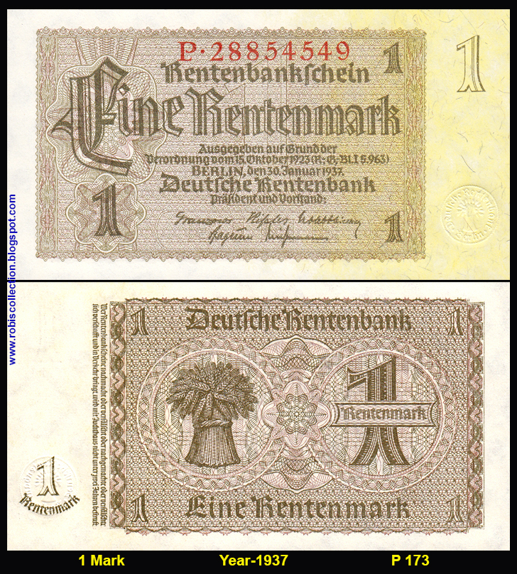 PAPER MONEY AND POLYMER NOTE: GERMAN THIRD REICH