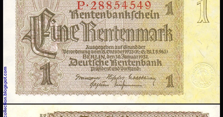 PAPER MONEY AND POLYMER NOTE: GERMAN THIRD REICH