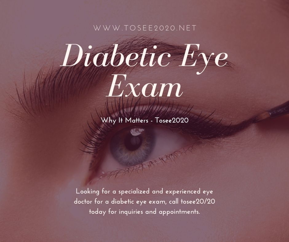 What are Different types of eye exams?