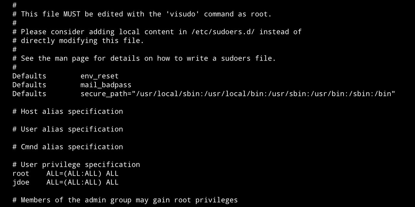 How To Provide Sudo Access Using Visudo In Linux how-to-provide-sudo-access-using-visudo-in-linux