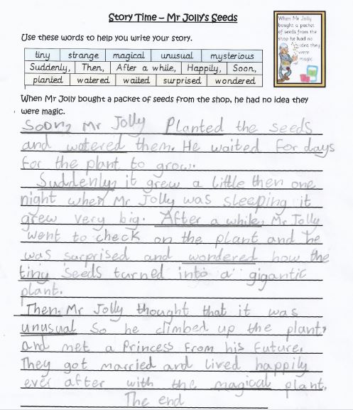 Bannockburn Primary: Super Story Writing - Year 2