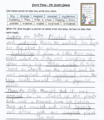 Bannockburn Primary: Super Story Writing - Year 2