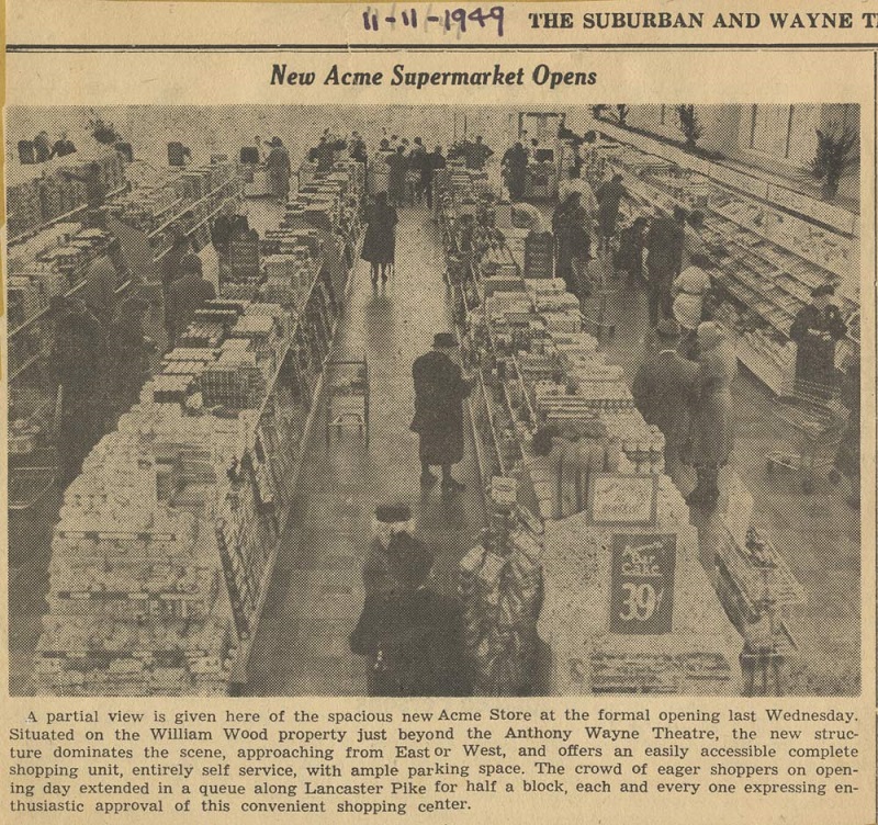 The History of Acme Stores