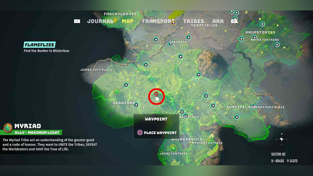 Where to find all the supporting characters in Biomutant