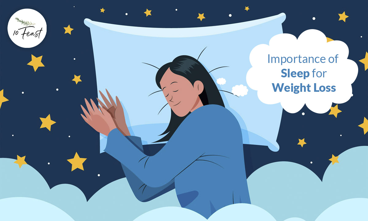 Importance of Sleep for Weight Loss & Tips For a Proper Sleep - 10feast