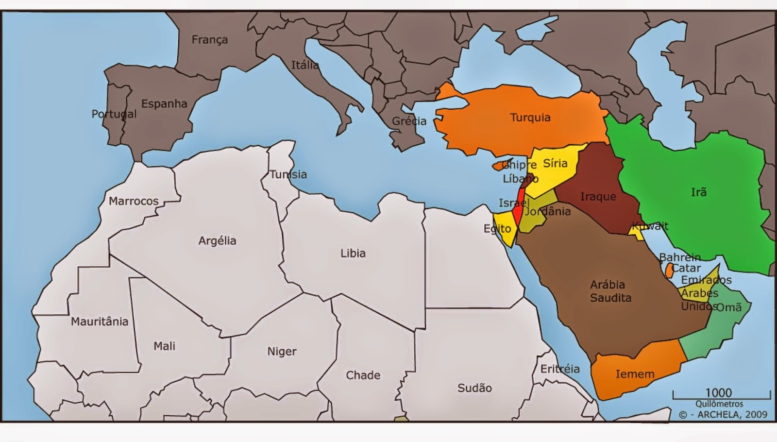 CAp - História - 21b: Mapas sobre a Expansão do Islamismo