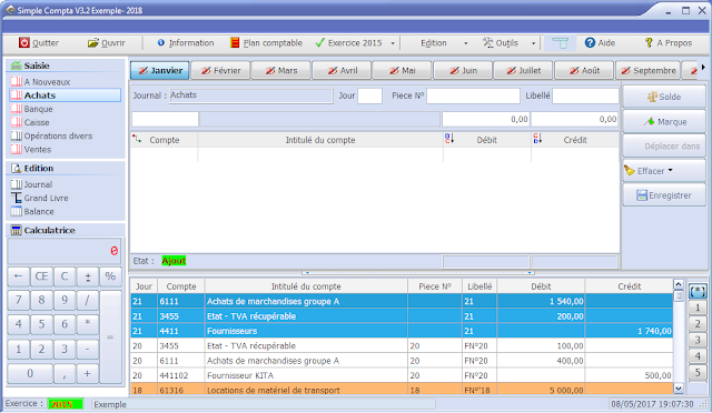 Simple Compta Logiciel de Comptabilité Marocain Gratuit - EcoGes ...