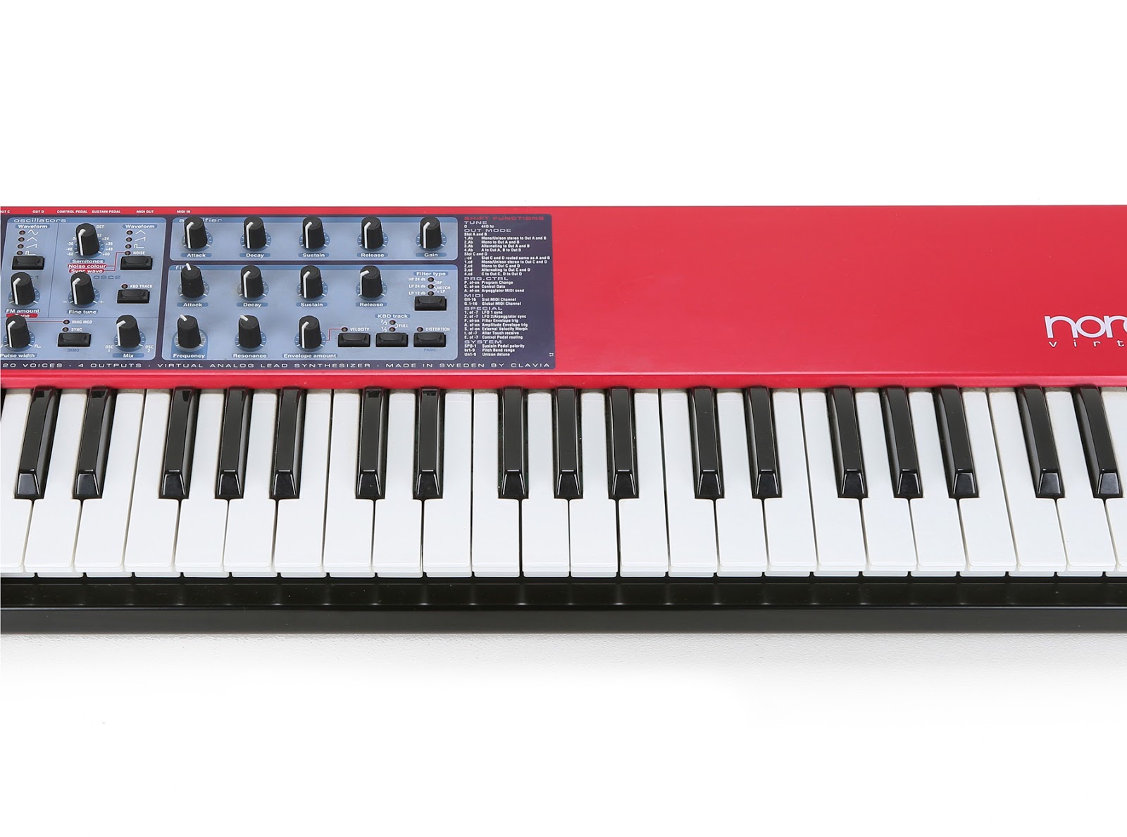 MATRIXSYNTH: Clavia Nord Lead 2X Virtual Analog Synth