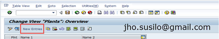 Create Plant in SAP - OX10 atau SPRO ~ Jho 347