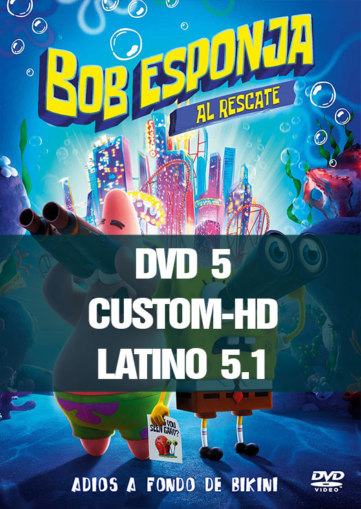 Todos Los Cover Gratis: Bob esponja al rescate 2020 dvd-r custom-HD ...