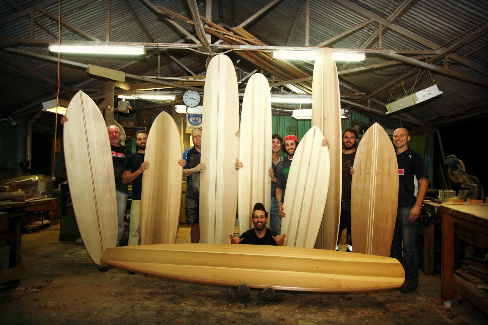 Wood Buddha - Building Wood Surfboards: Hollow Wooden Surfboard Classes