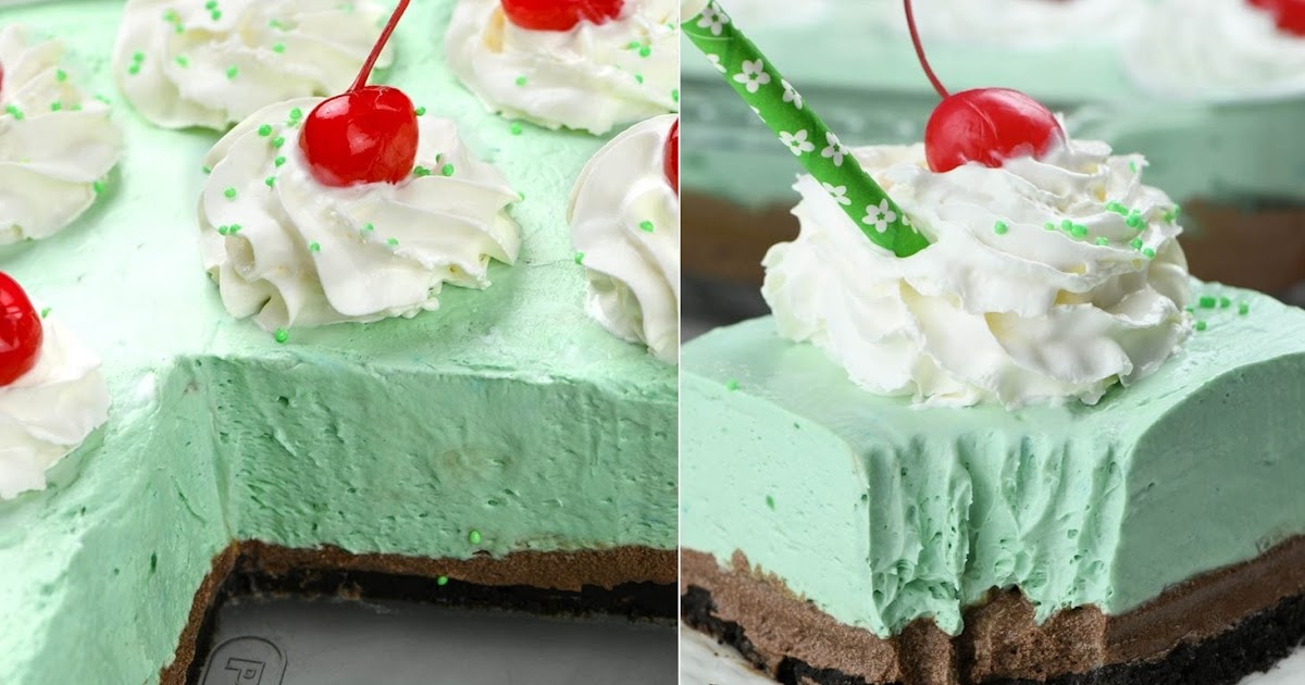 Shamrock Shake Lasagna