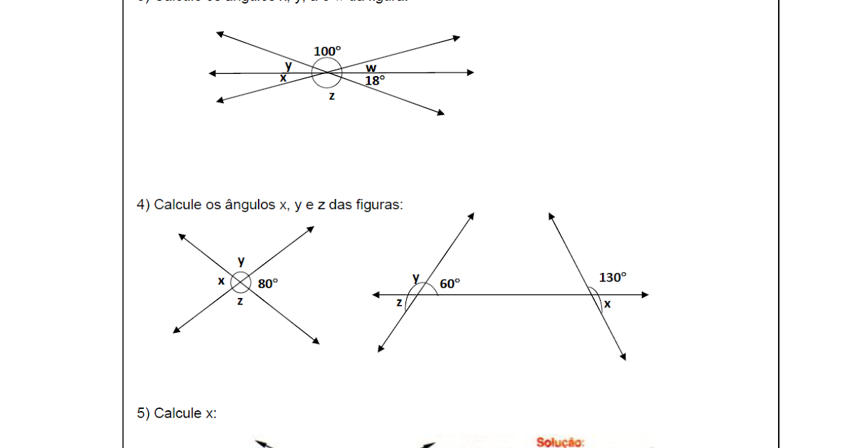 Prof. Lucas Geraldo: Ângulos opostos pelo vértice