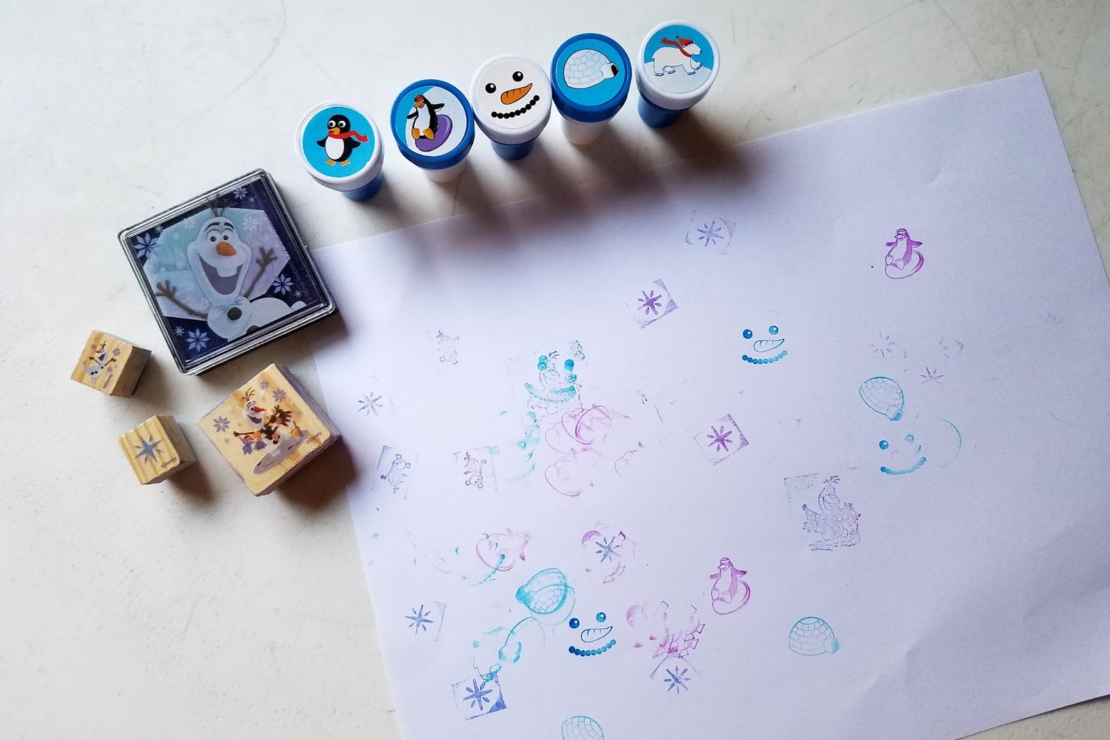 Mom's Tot School: Snow Theme