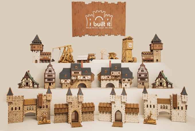 Tabletop Fix: I Built It Miniatures - Medieval Europe Architectural ...