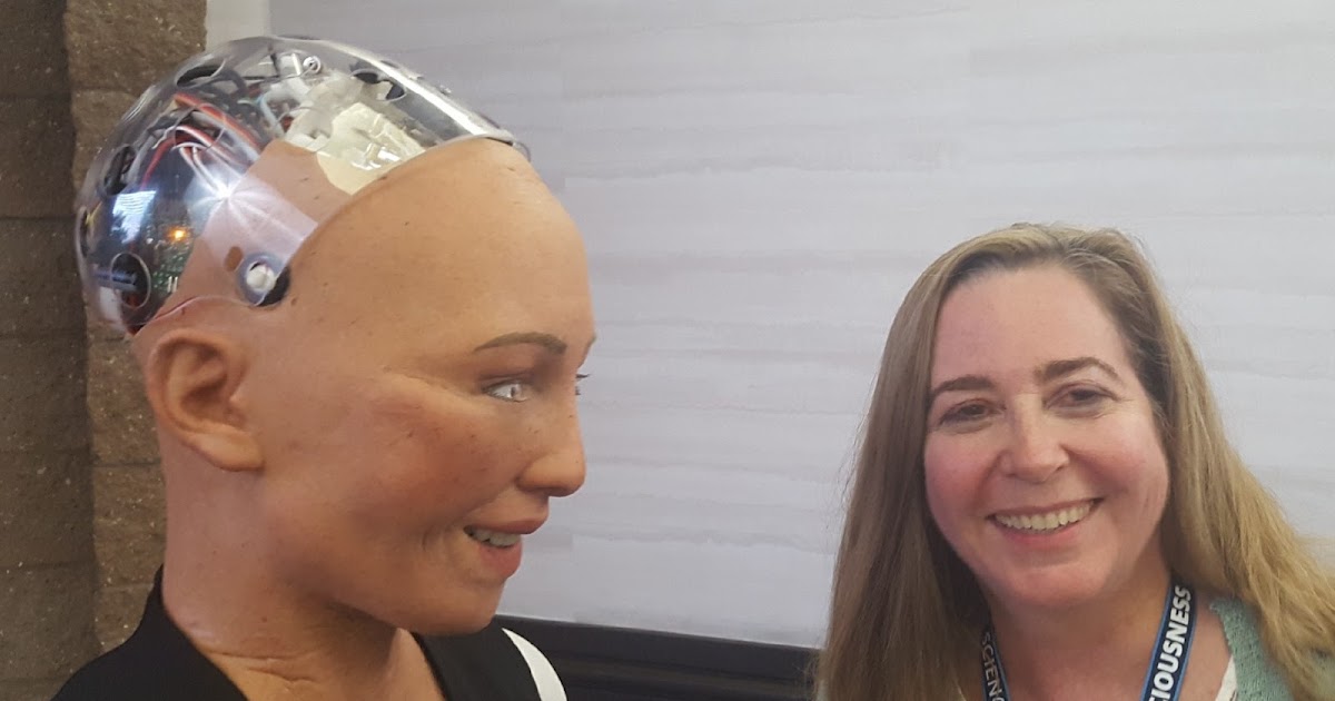 Skeptical Psychic: My New BFF - Sophia the AI Robot