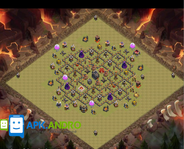 Kumpulan Base TH 9 terkuat War Anti Serangan - Gudang BBM Modifikasi ...